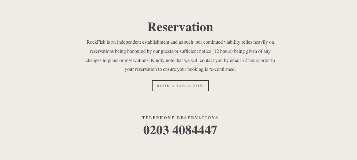 RockFish - Restaurant Web Design Case Study | Pathmaker