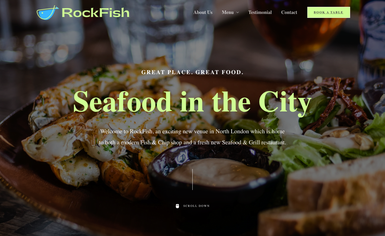 RockFish - Restaurant Web Design Case Study | Pathmaker